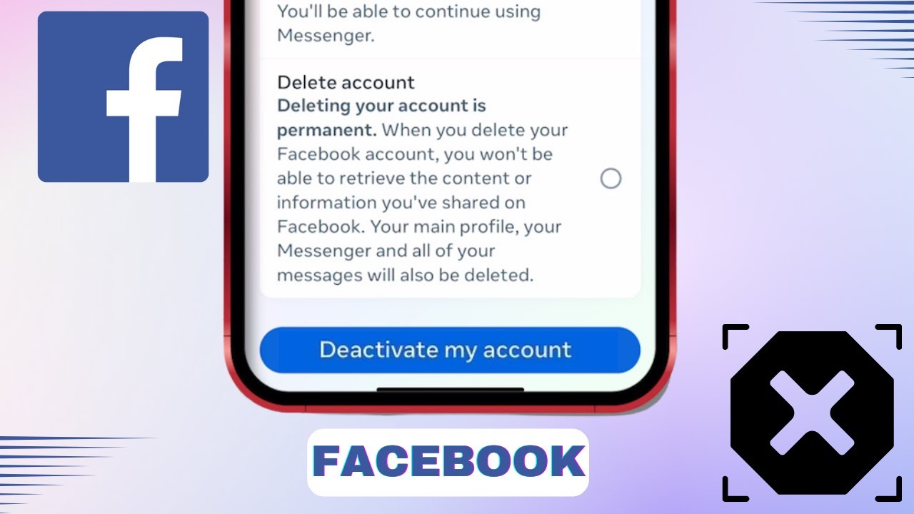 How To Temporarily Deactivate Facebook Account || Deactivate Facebook ...