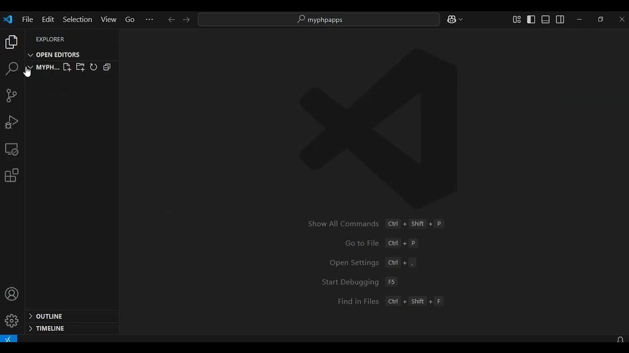 PHP + Xampp + VSCode simple program برنامج بسيط بإستخدام - YouTube