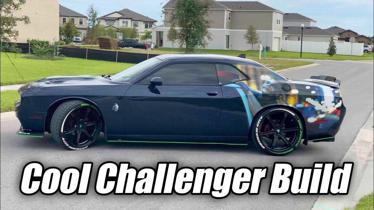 Check Out This Joker Challenger Build | MODERN DAY MUSCLE - YouTube