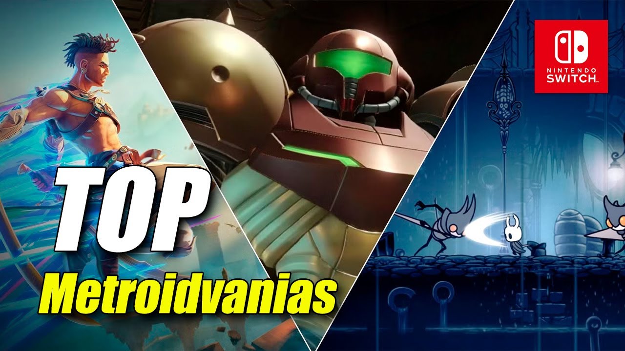 🔝 ¡¡LOS 10 MEJORES METROIDVANIAS EN NINTENDO SWITCH!! Top metroidvania ...