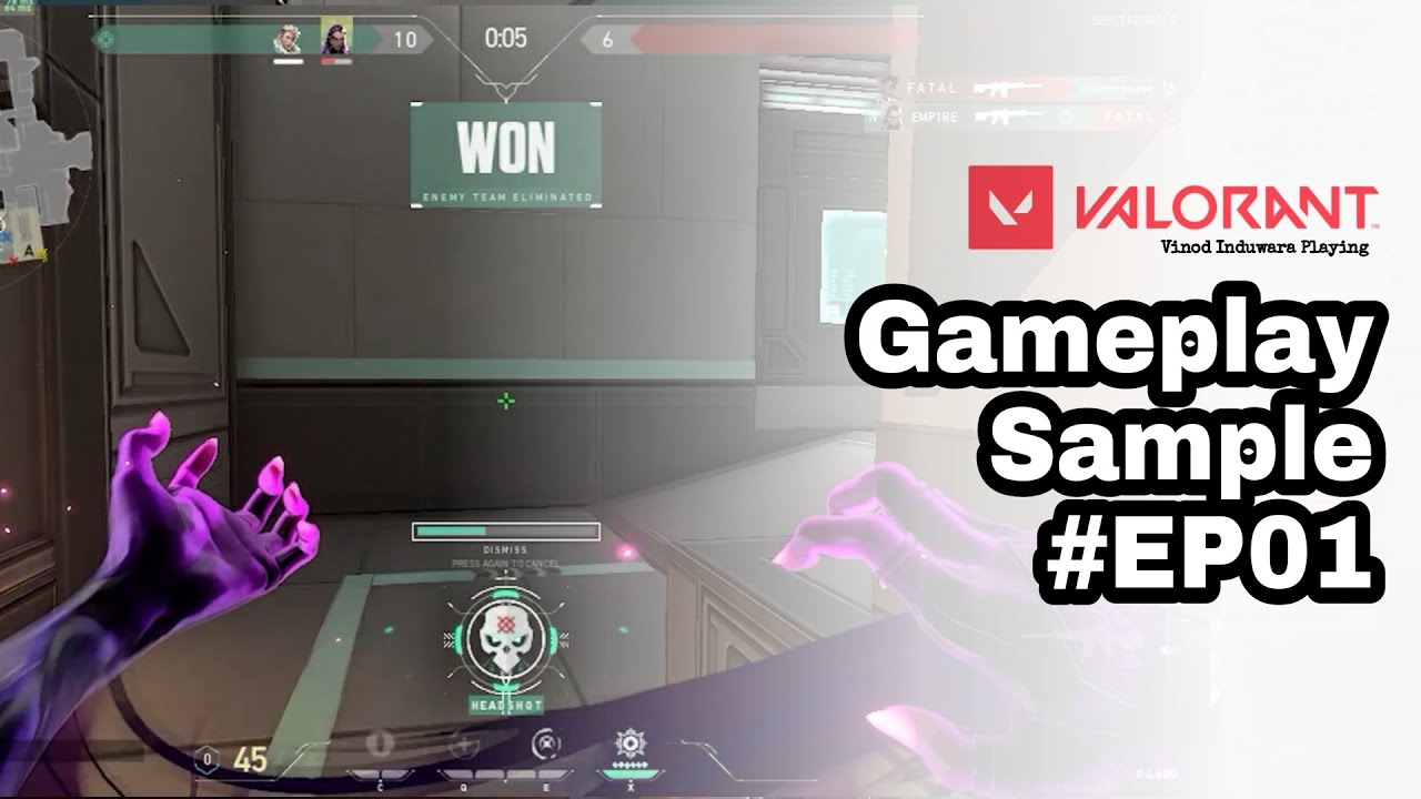 VALORANT Sample Gameplay #EP01 - YouTube