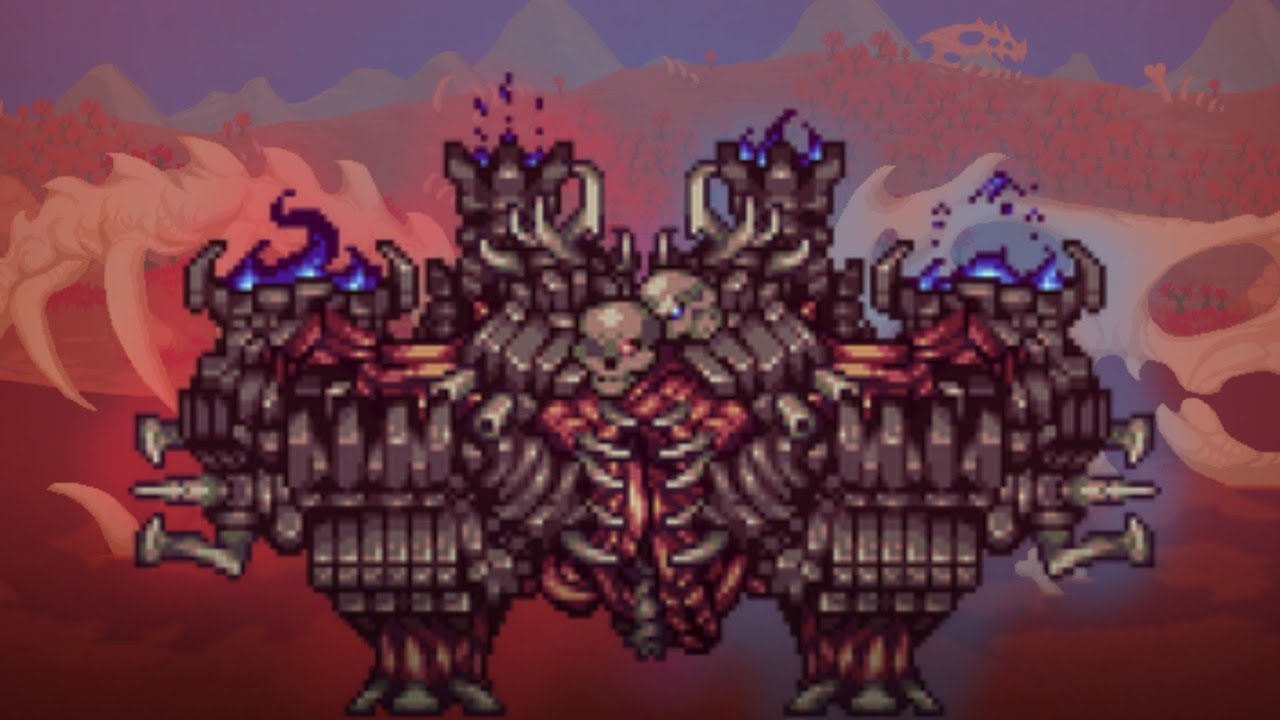 Ravager (Terraria: Infernum Mode + Iron Heart) - YouTube