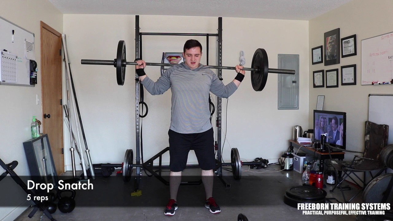 Complex - Hang Snatch High Pull | Hang Muscle Snatch | Drop Snatch - YouTube