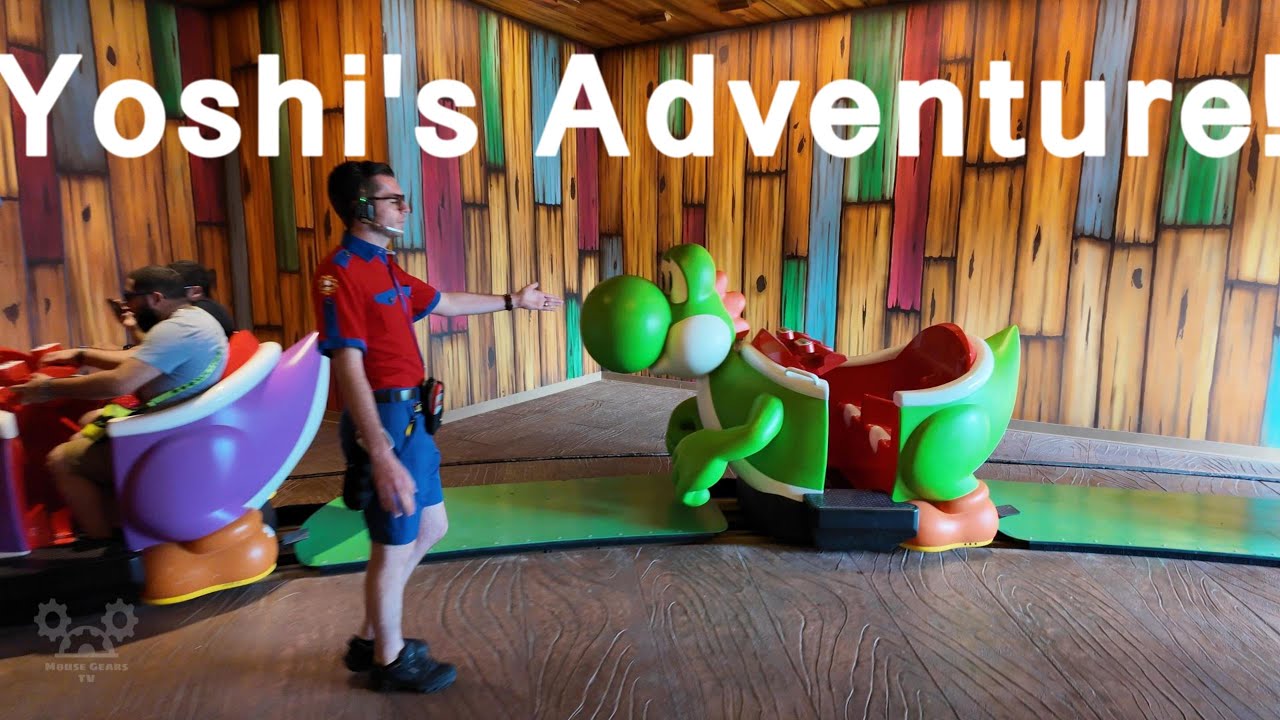 Yoshi's Adventure Ride 4K POV | Epic Universe Super Nintendo World 2025 ...
