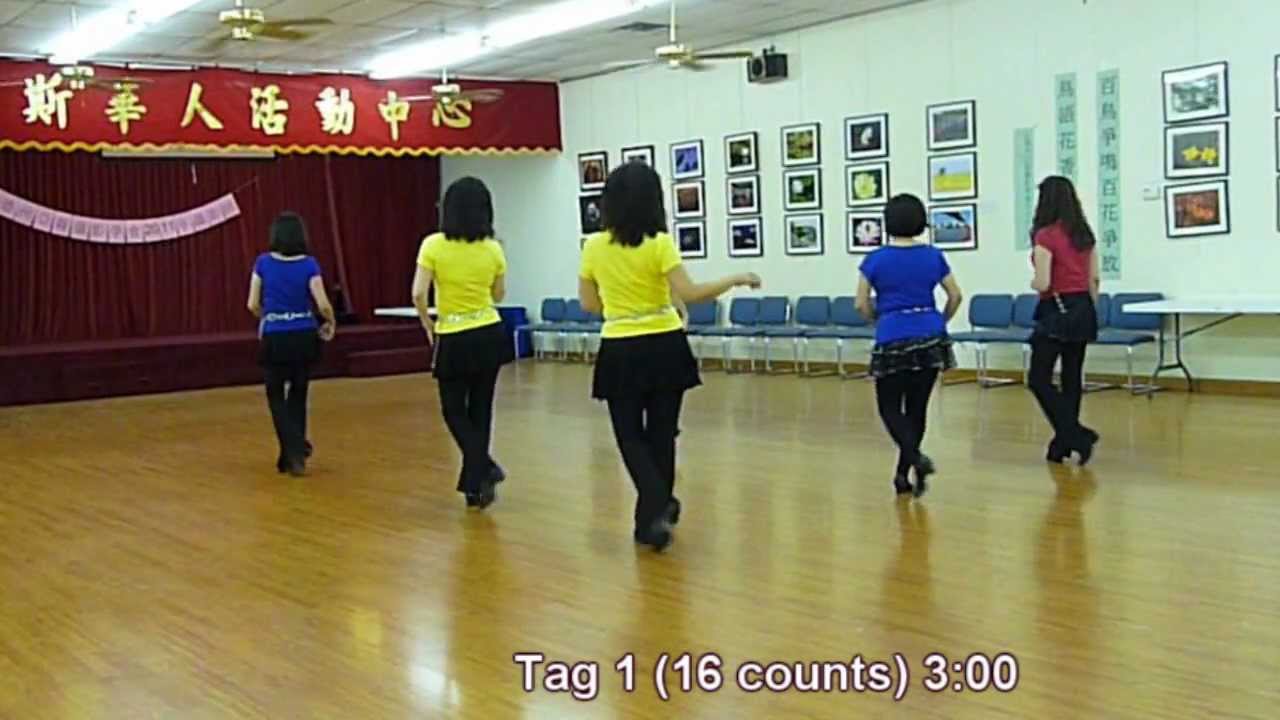 Goodbye Kiss - Line Dance (Dance & Teach) - YouTube