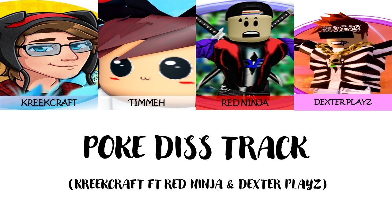 "POKE DISS TRACK"- KreekCraft (ft. Red Ninja & Dexter Playz) (Color ...