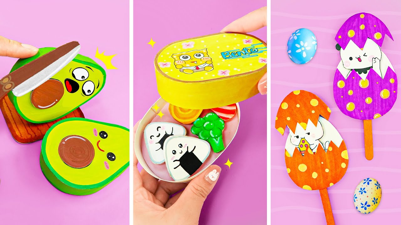 Easy craft ideas/ miniature craft /Paper craft/ how to make /DIY/school ...