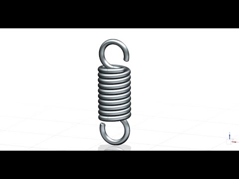 Siemens NX / JBM, CAD ONLY FOR FUN :-)* - Zugfeder - Tension Spring ...