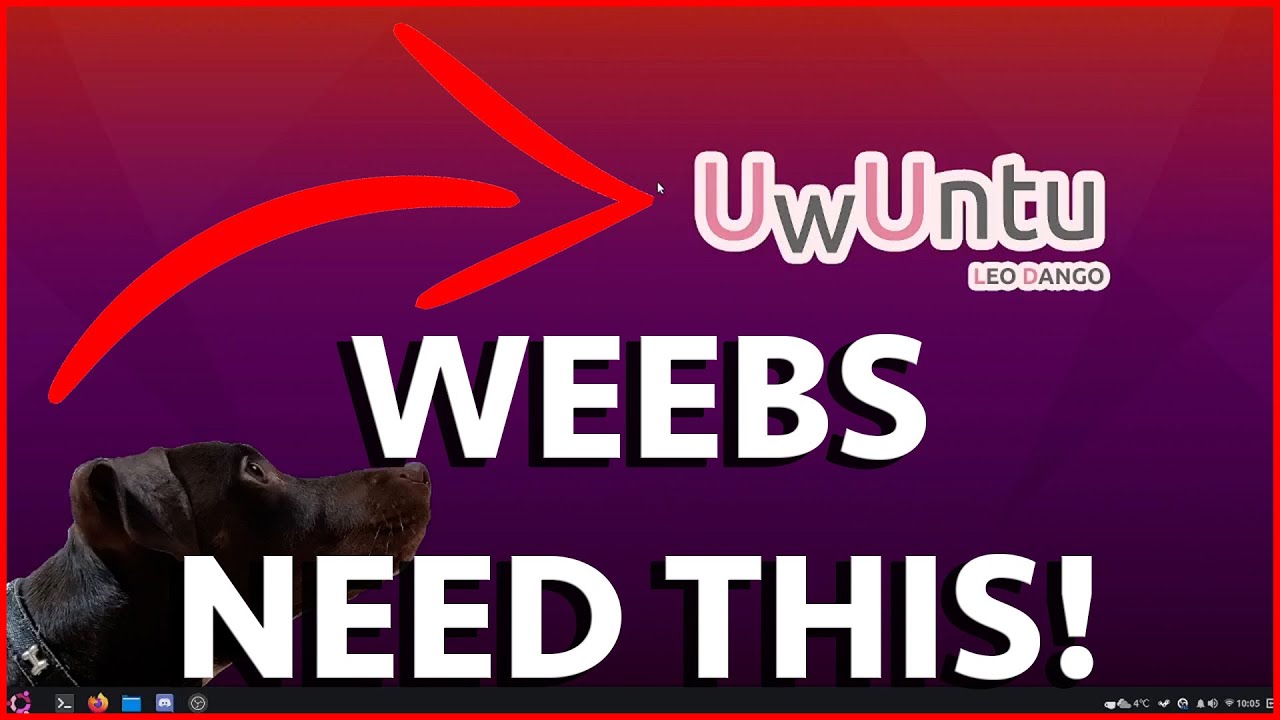 WEEB PC? THEN YOU NEED UwUntu - YouTube