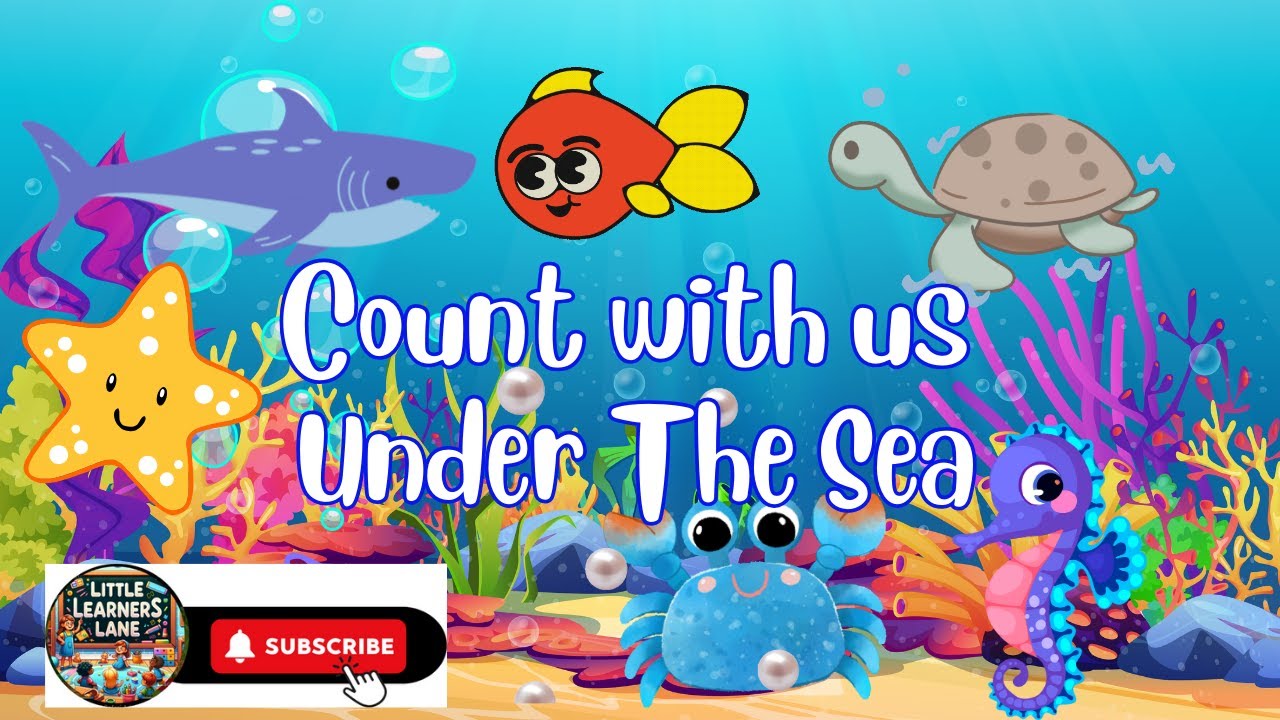 Count with us Under The Sea! | Educational Kids Video - YouTube