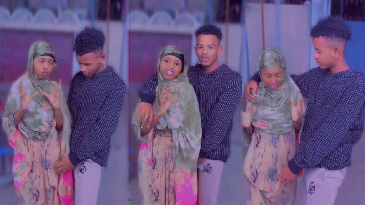 Bashaal Wiil iyo Gabar Wadada Dhexdeeda ku Baashaalaya #siigo - YouTube