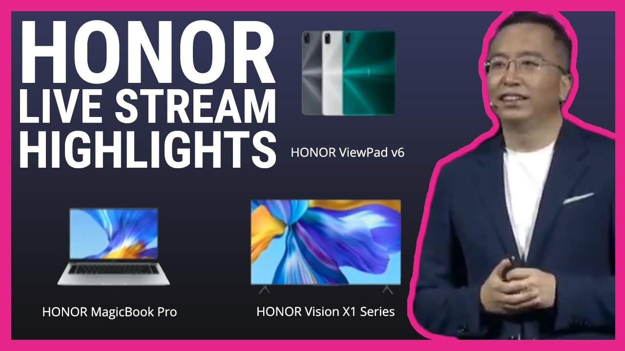 HONOR MagicBook Pro and ViewPad V6 tablet announced | LiveWithHonor ...