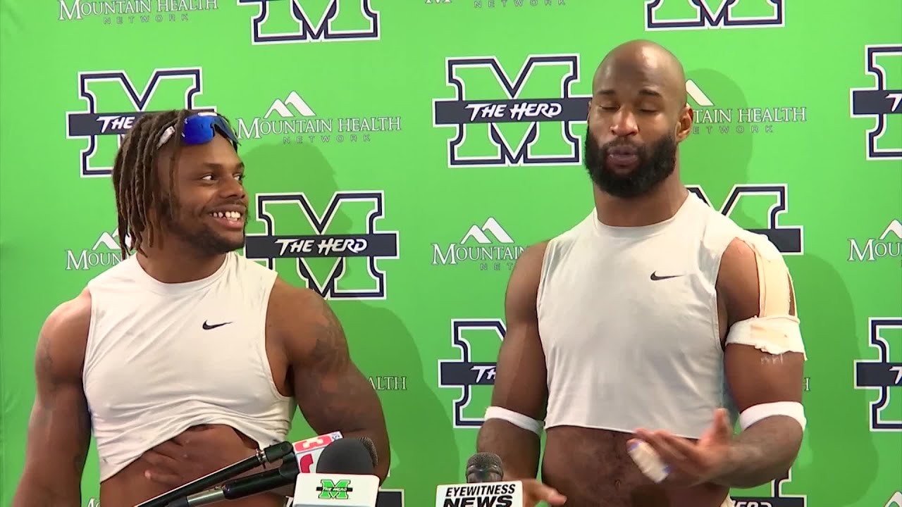 Khalan Laborn and Koby Cumberlander after final home game - YouTube