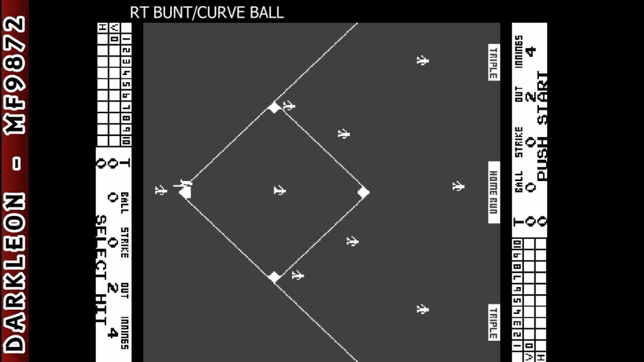 Atari Baseball © 1979 Atari - Arcade Gameplay - YouTube
