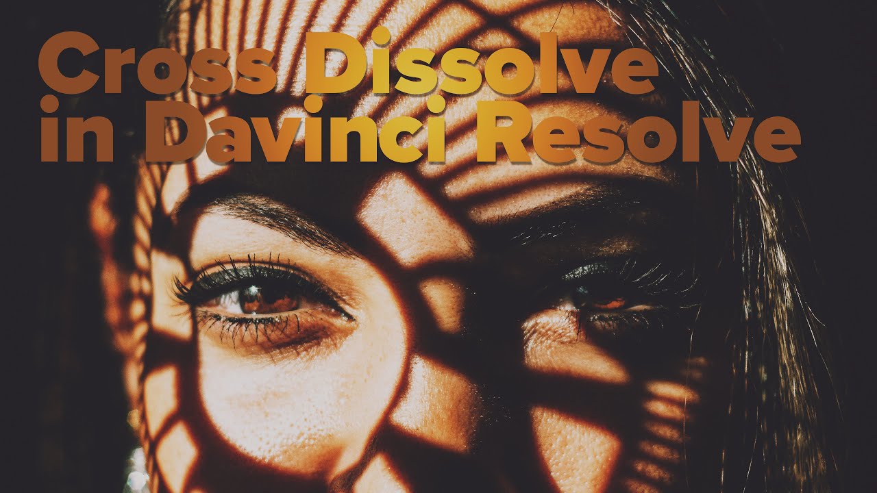 Adding a Cross Dissolve in Davinci Resolve 17 - FAQs with Alex Centeno ...