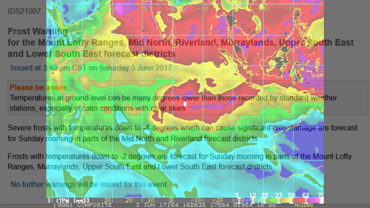 Tropical Update 2 re a weak Invest 92S SIO June 4, 2017 09:21 AEST ...