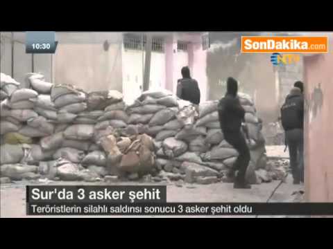 Türkiye Kan Ağlıyor! Sur'da 1 Günde 3 Şehit