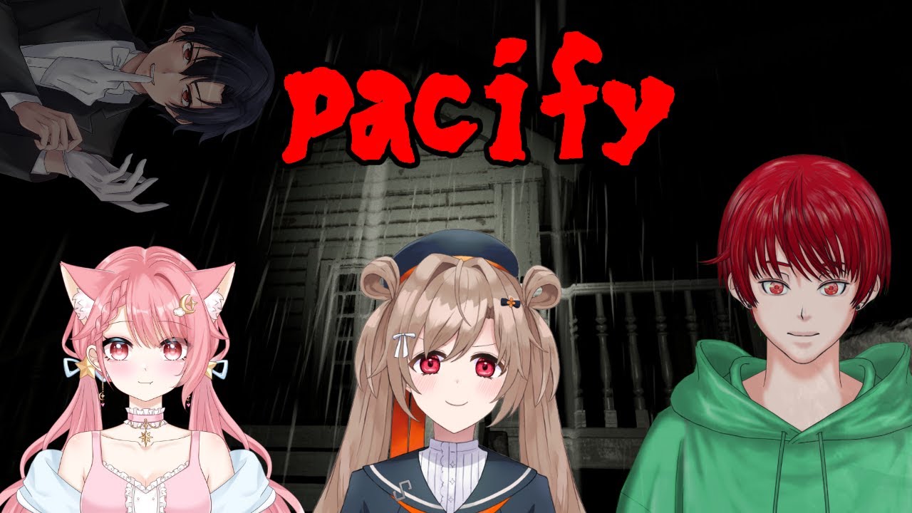 【pacify】みんなでホラー！【無彩ハク/Vtuber】 - YouTube