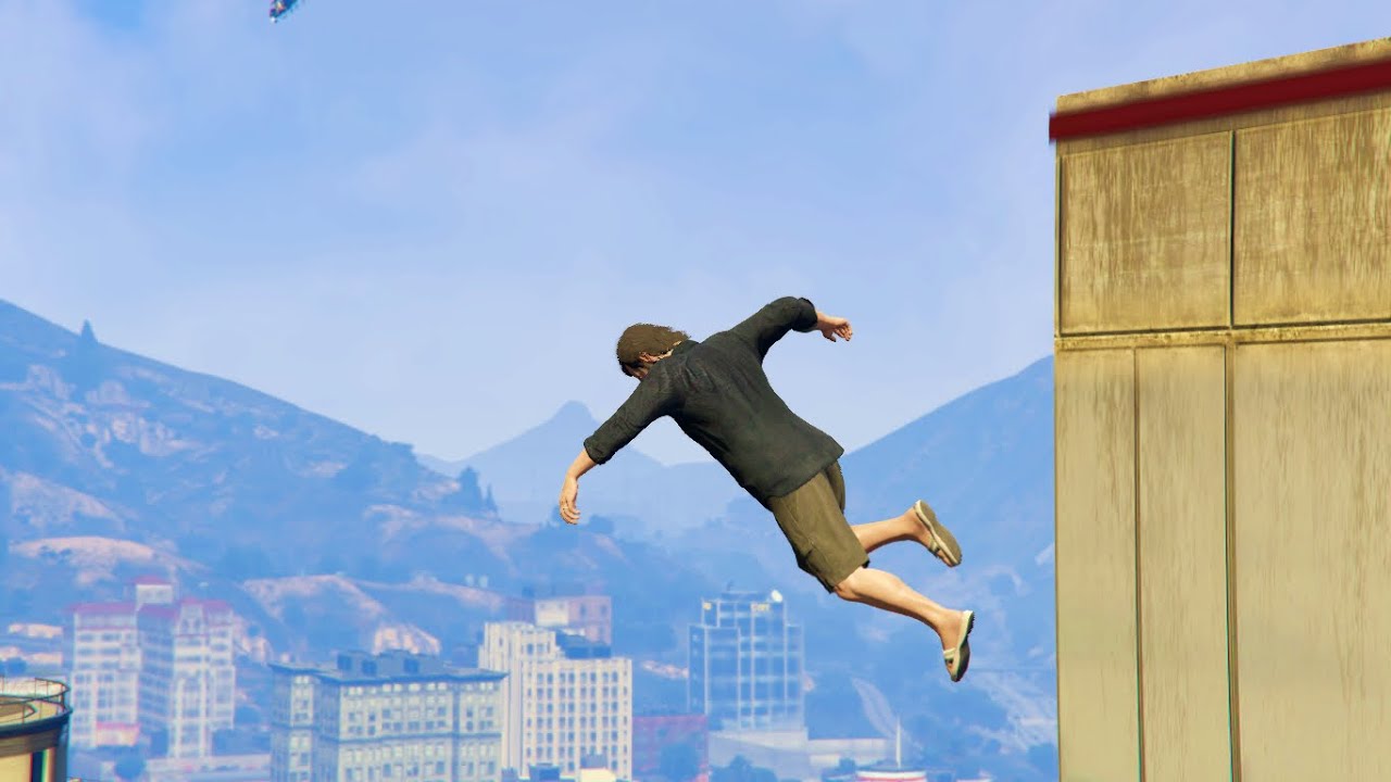 GTA 5 Crazy Jump/Funny Compilation #8 (GTA V Fails Funny Moments) - YouTube