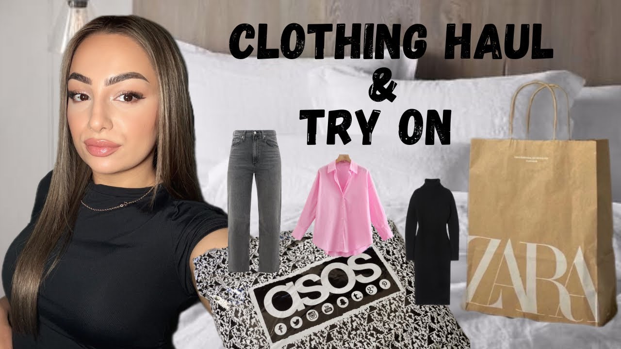 ASOS & ZARA CLOTHING HAUL - YouTube