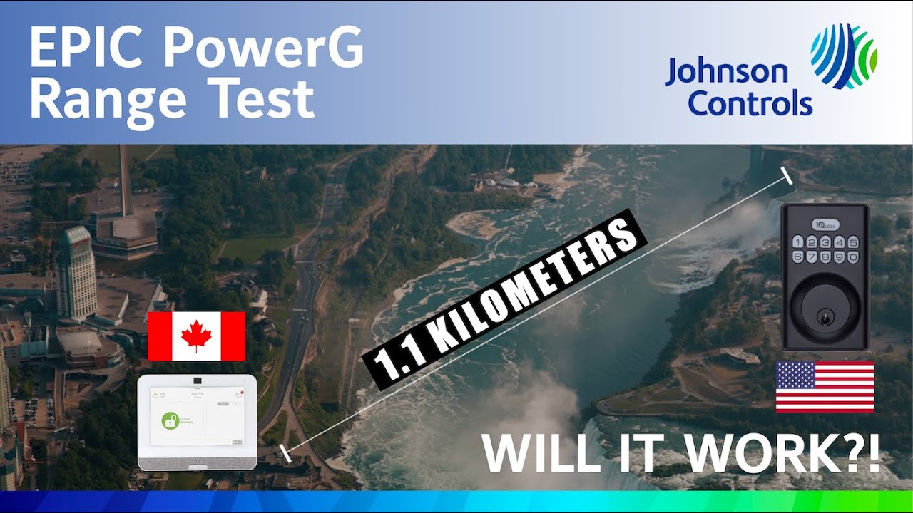 EPIC Security System Range with PowerG - YouTube