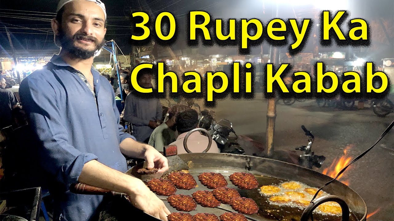 Karachi Ka Special Chapli Kabab & Kabab Roll | Pakistani Street Food ...