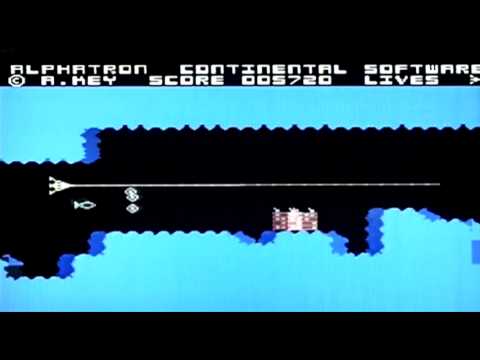 Mission Alphatron on Memotech MTX512 vintage home computer. Gameplay ...