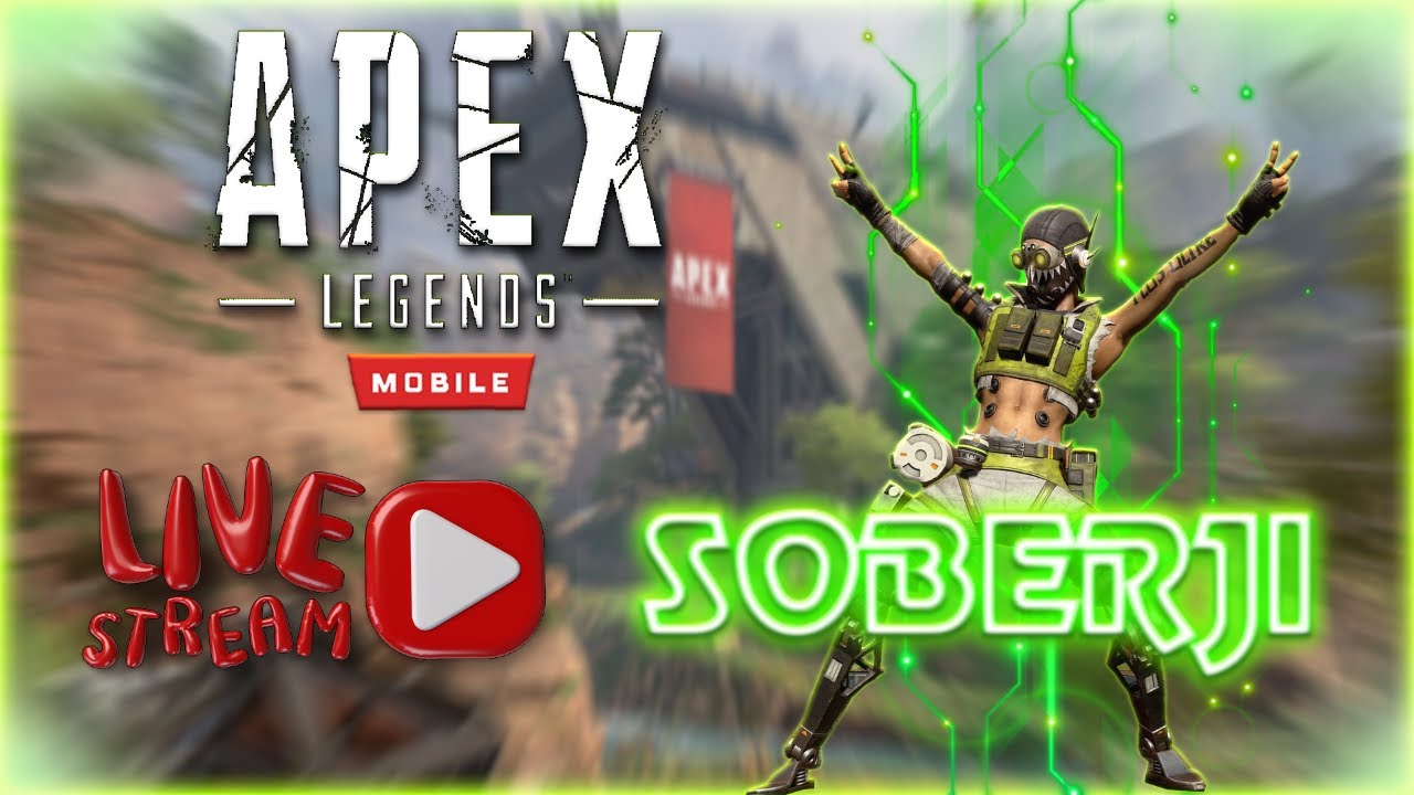 APEX LEGENDS MOBILE PREDATOR RANK PUSH | APEX MOBILE LIVE #SOBERJI # ...