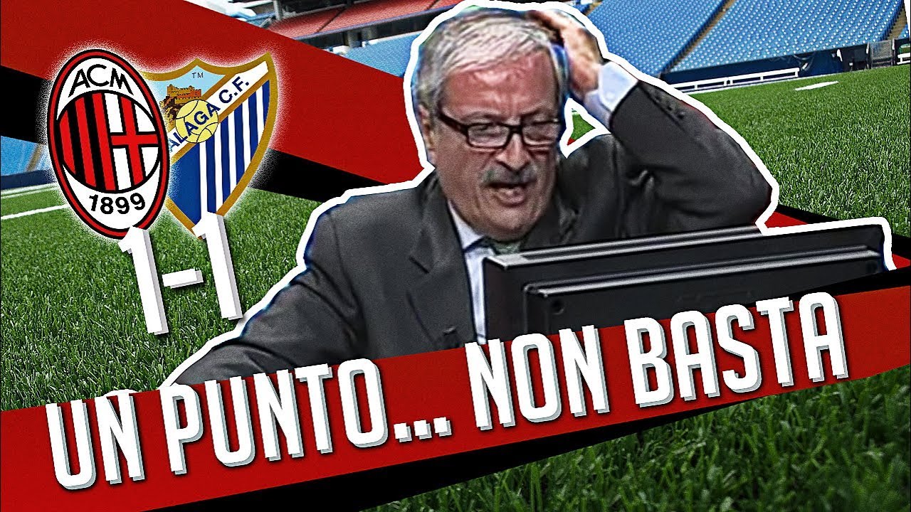 DIRETTASTADIO 7GOLD - DS 7Gold - (MILAN MALAGA 1-1) Crudeli lascia lo ...