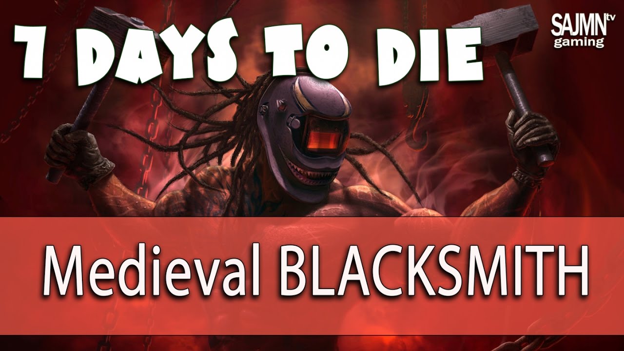 Building Basic Medieval Blacksmith in 7 Days to Die - Zombie Horde ...