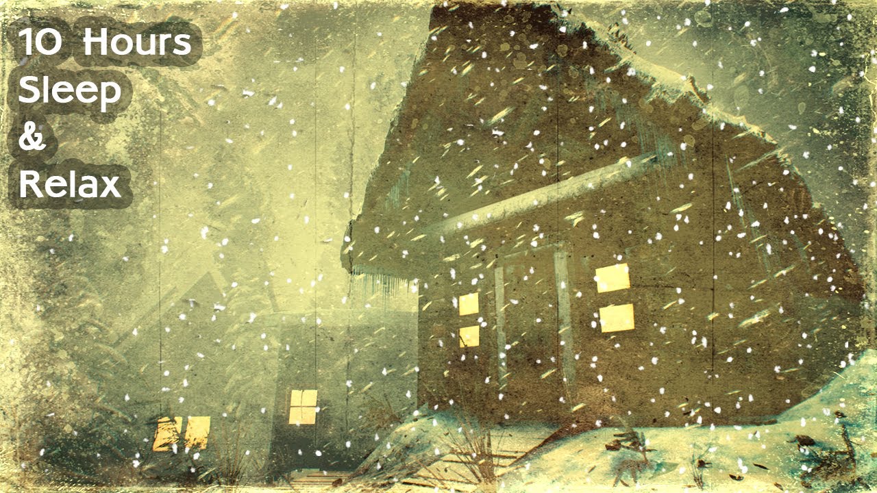 Wind Storm Ambience with Icy Howling Wind Sounds for Sleeping, Relaxing ...