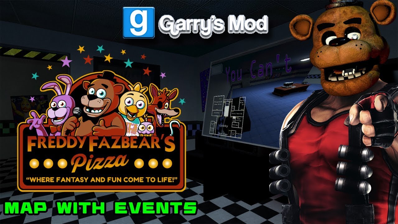 Garry's Mod: Freddy Fazbear's Pizza Event - Night 3 - YouTube