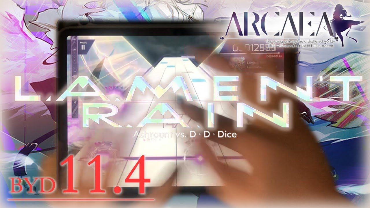 【哀嘆之雨｜Arcaea】Lament Rain (Beyond 11+) Pure Memory!!! (MAX-56) - YouTube