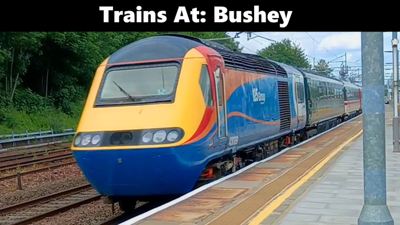 Trains At: Bushey (Inc: LOADS of Freight, RARE Movements, Legend ...
