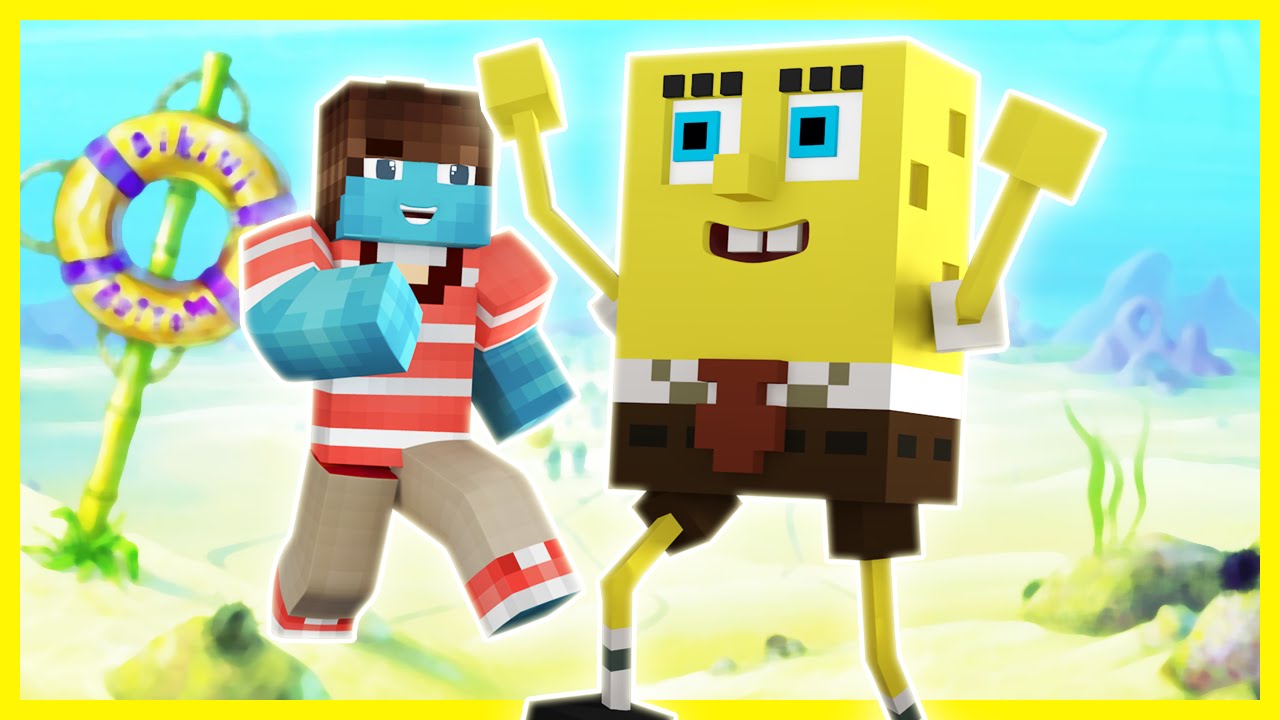 Spongebob - BIKINI BOTTOM (Minecraft Roleplay) #1 - YouTube