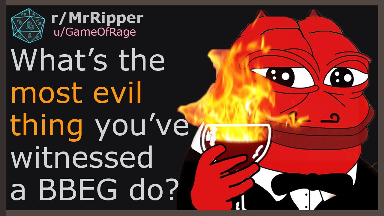 What’s the most evil thing you’ve witnessed a BBEG do? #dnd - YouTube