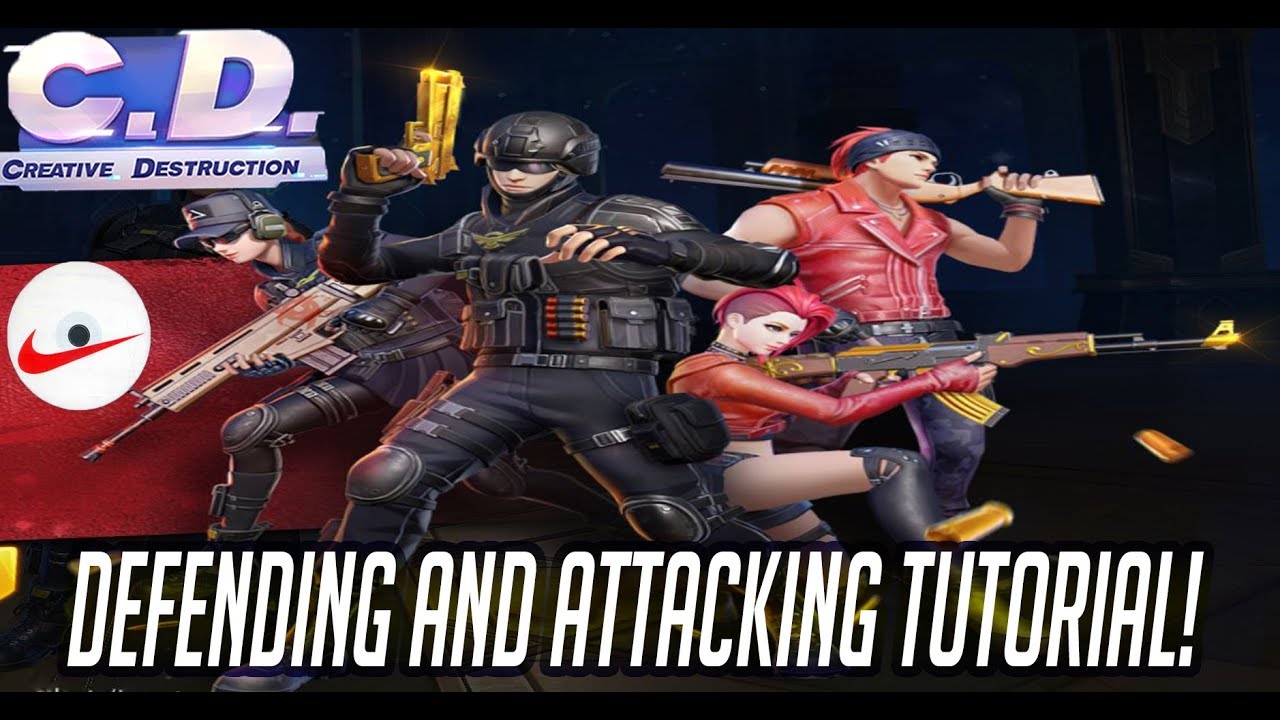 CREATIVE DESTRUCTION TUTORIAL BUILDING (DEFEND & ATTACK) - YouTube