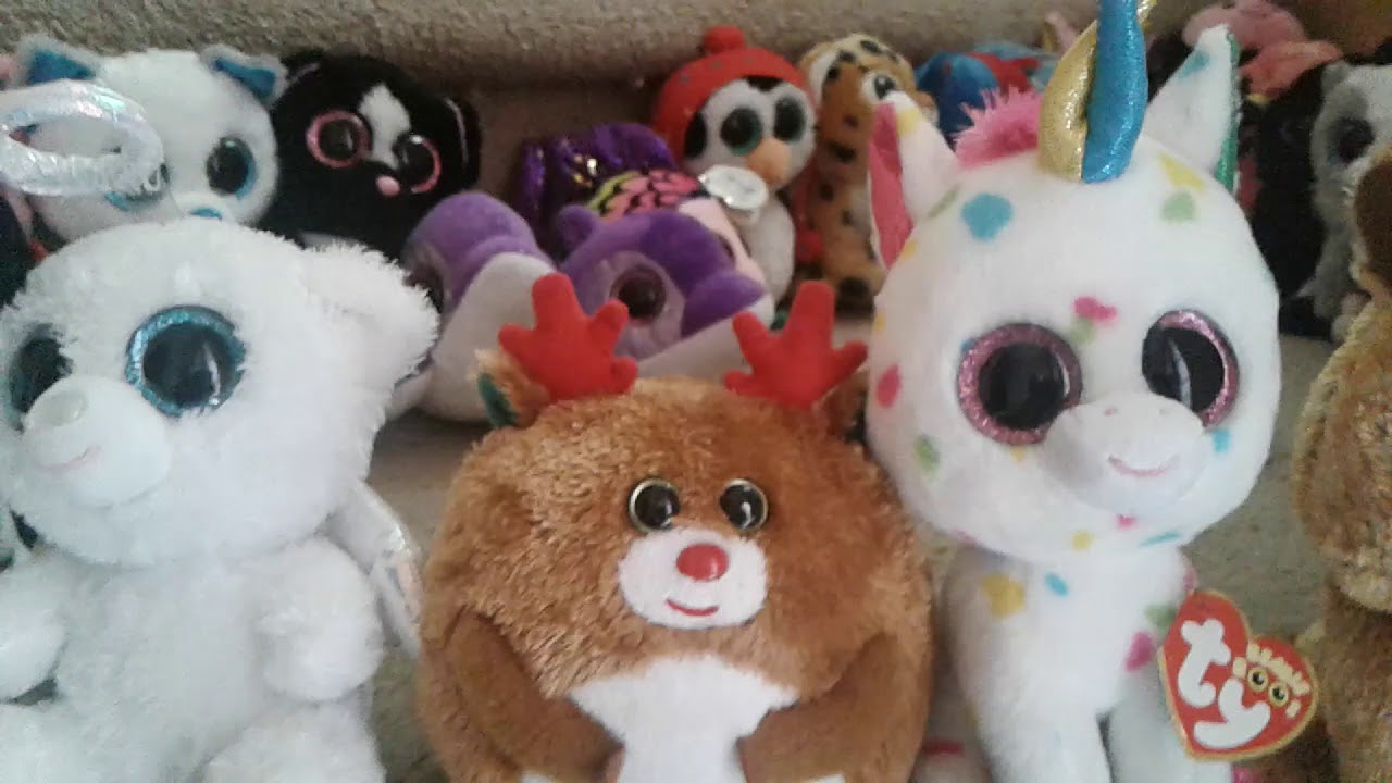 Beanie Boo Collection Video! Over 330+ beanie boos! - YouTube