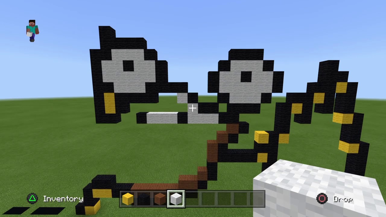 How to build psyduck in minecraft! Psyduck/pokemon! - YouTube