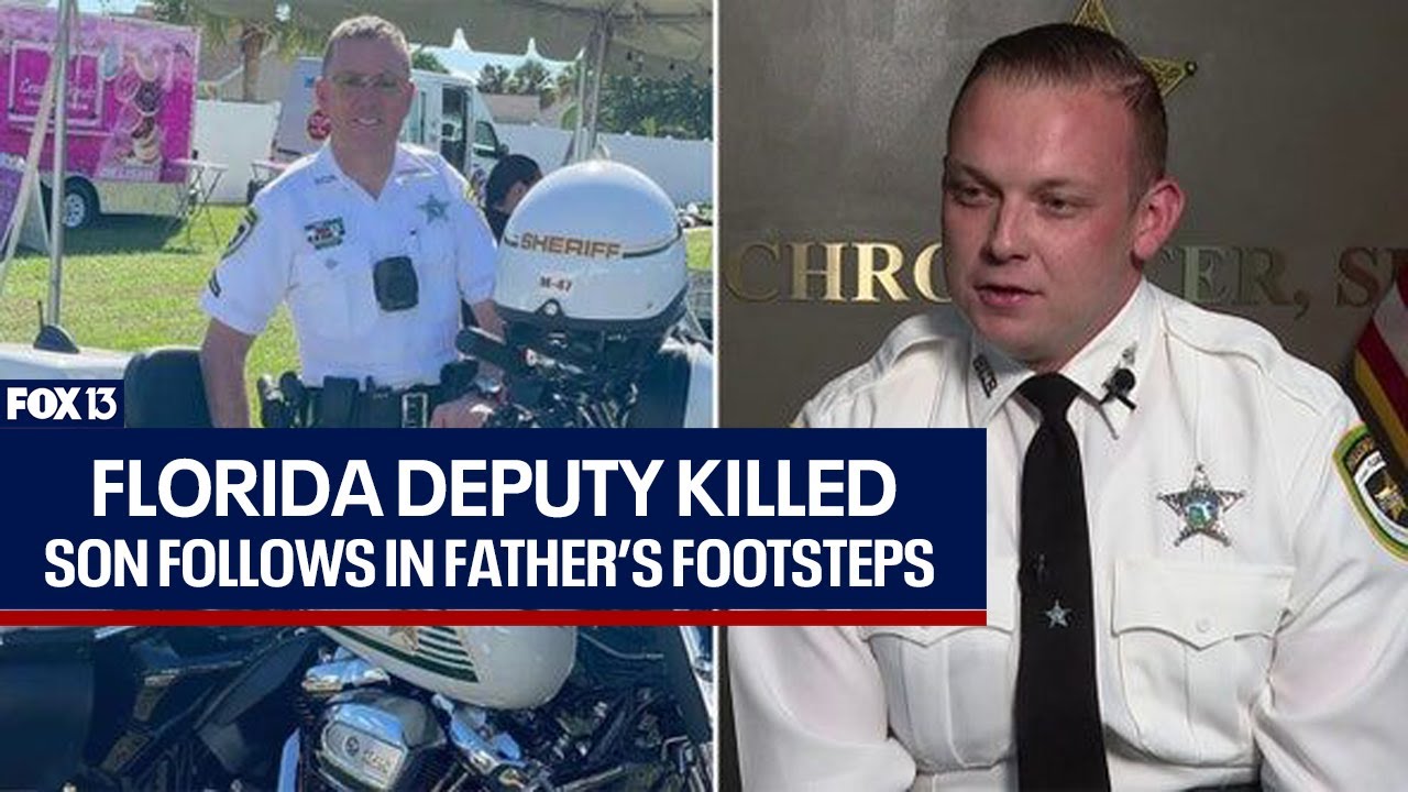 Florida deputy killed in crash remembered by son - YouTube
