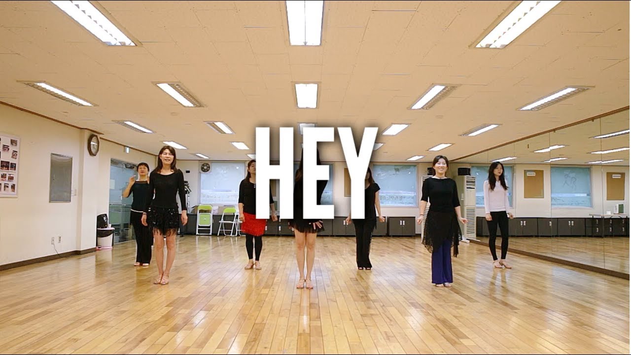 Hey - Line Dance - YouTube