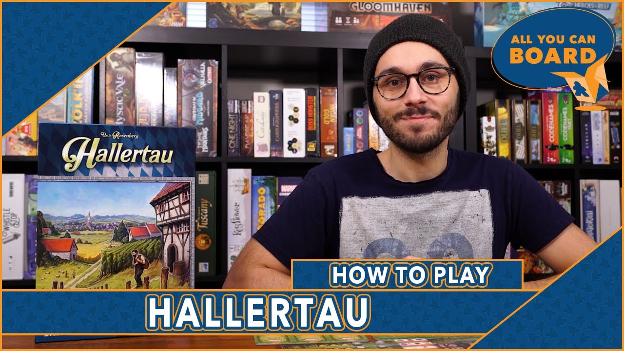 Hallertau | How to Play Uwe Rosenberg's Latest BIG BOX Game! (Goods ...