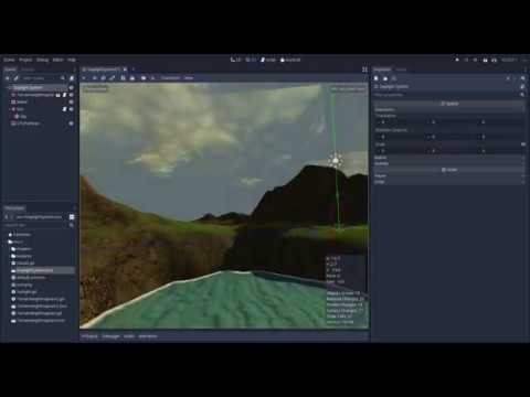 Procedural Particle Based Cloud Generation in Godot Engine - YouTube