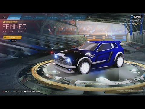 ROCKET LEAGUE ITEM SHOP - Grey Fennec Import Car - 27.11.21 - YouTube