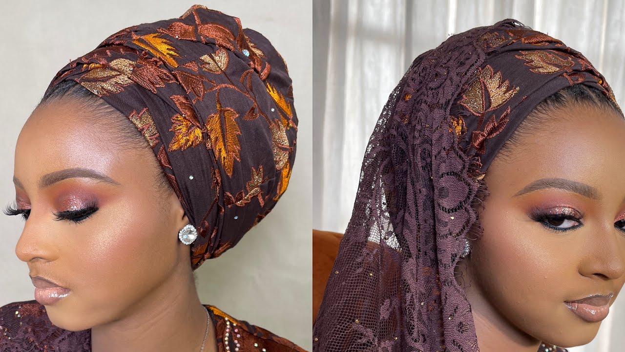 How to tie headtie | how to tie a simple flat headtie tutorial - YouTube