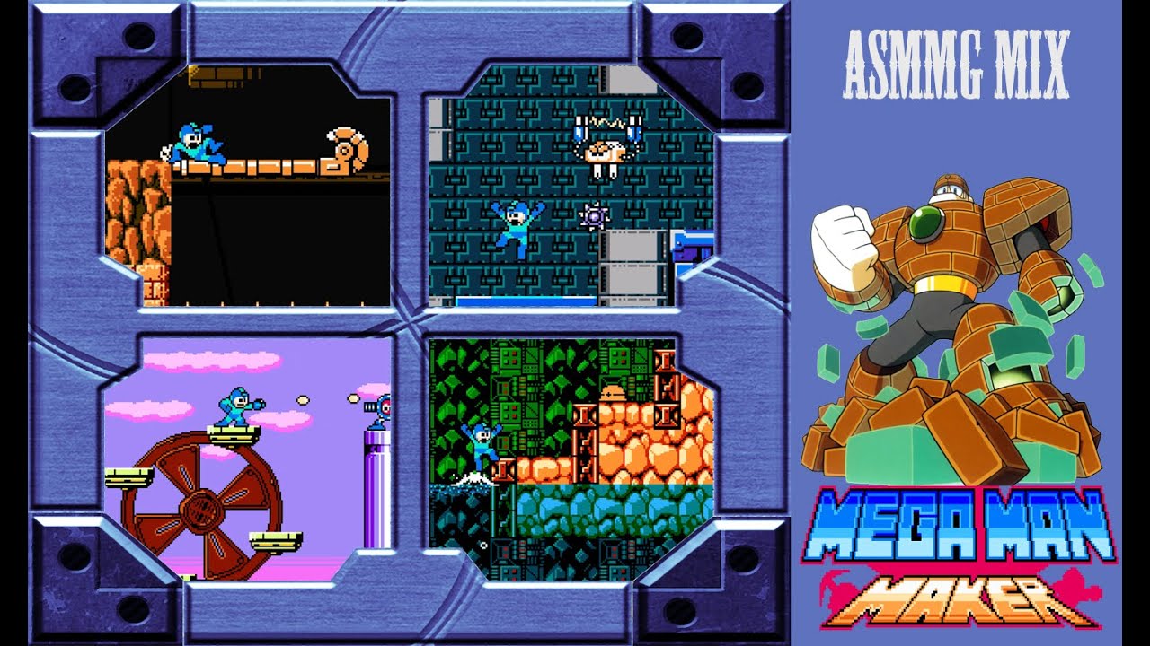 Mega Man Maker - ASMMG Mix - Full Game - YouTube
