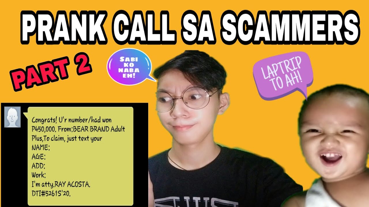 PRANK CALL SA SCAMMERS!😂 PART2 (SOBRANG LAPTRIP NITO!😂) BUMILI AKO NG ...