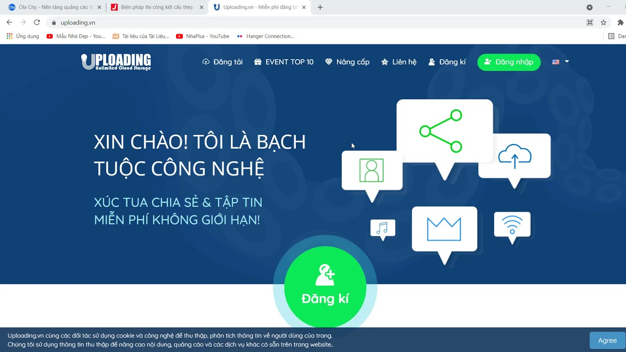 Hướng dẫn tải file từ Uploading.vn - YouTube