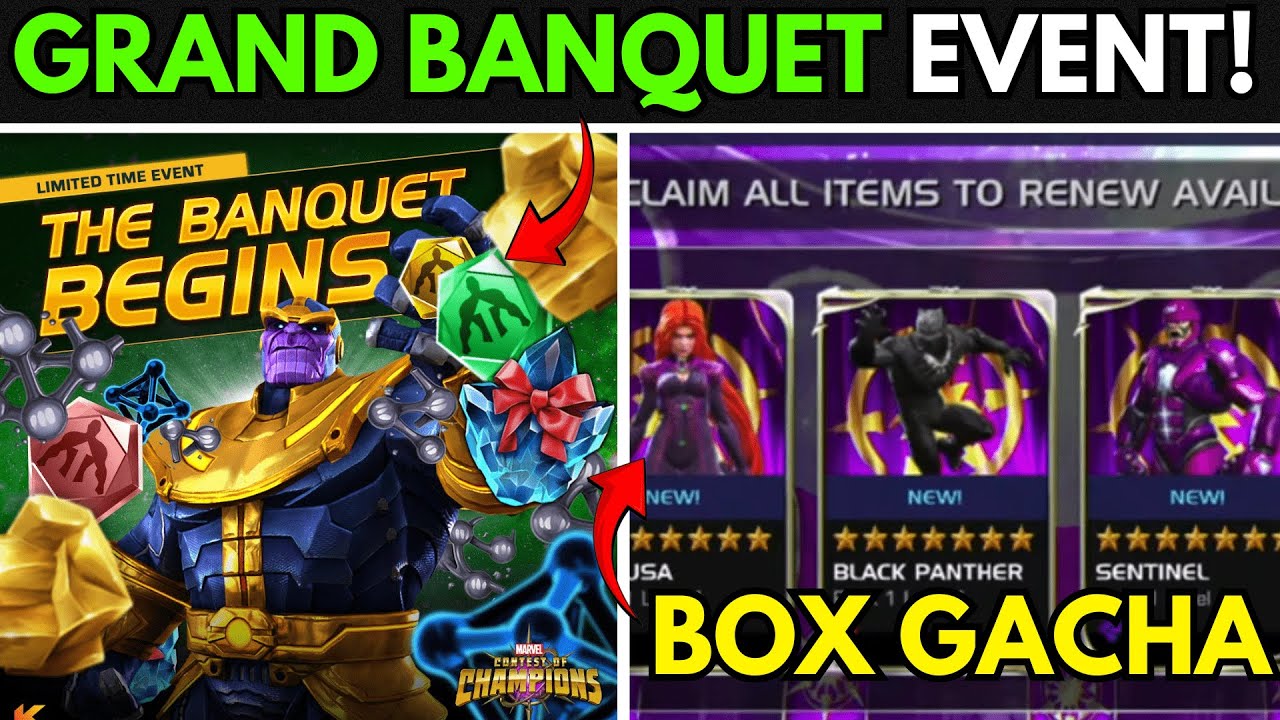 GRAND BANQUET EVENT "EXPLAINED" (BOX GACHA, SUPERIOR BANQUET CRYSTAL ...