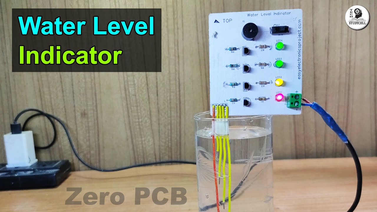 Simple Water Level Indicator With Buzzer YouTube